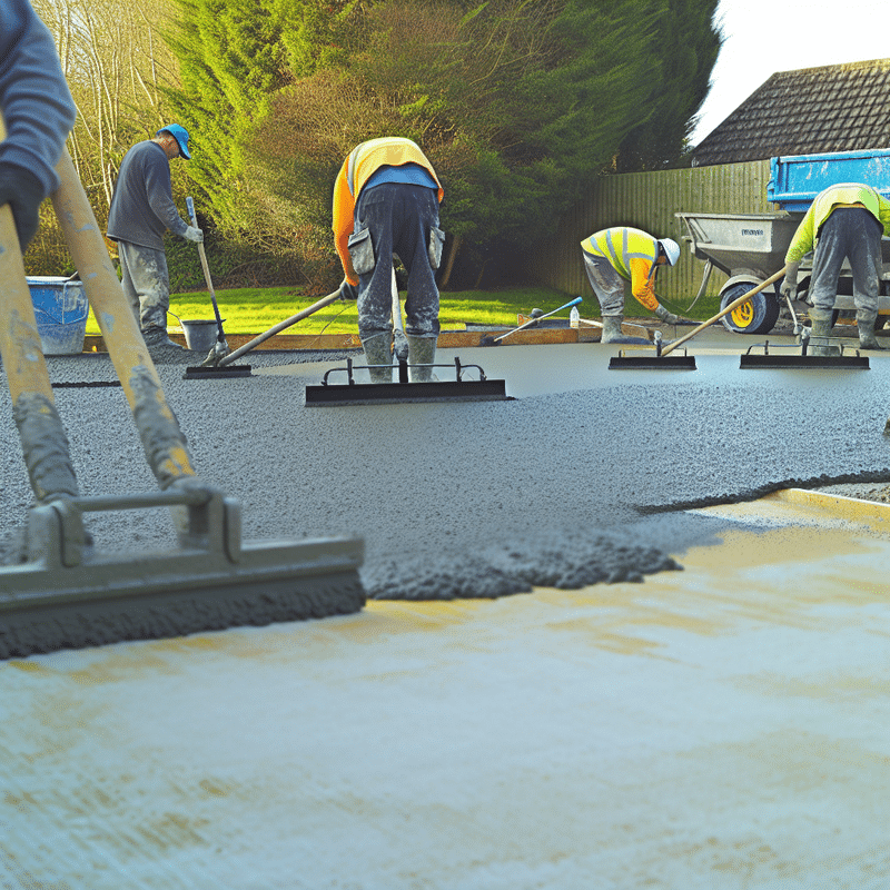 Concrete Driveway Textures: Stamped, Brushed & Exposed