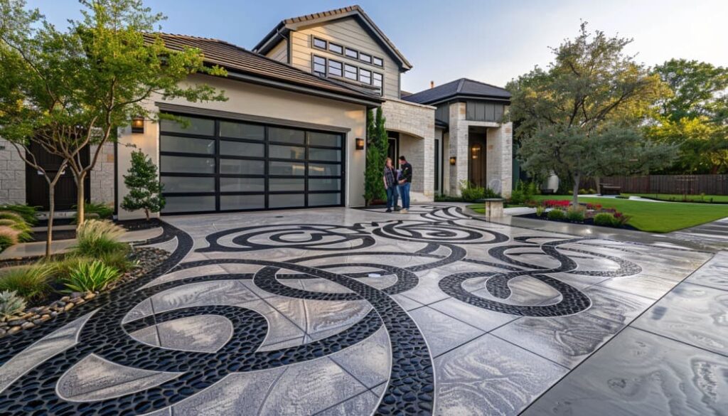 10 Inspiring Concrete Driveway Design Ideas for Your Home
